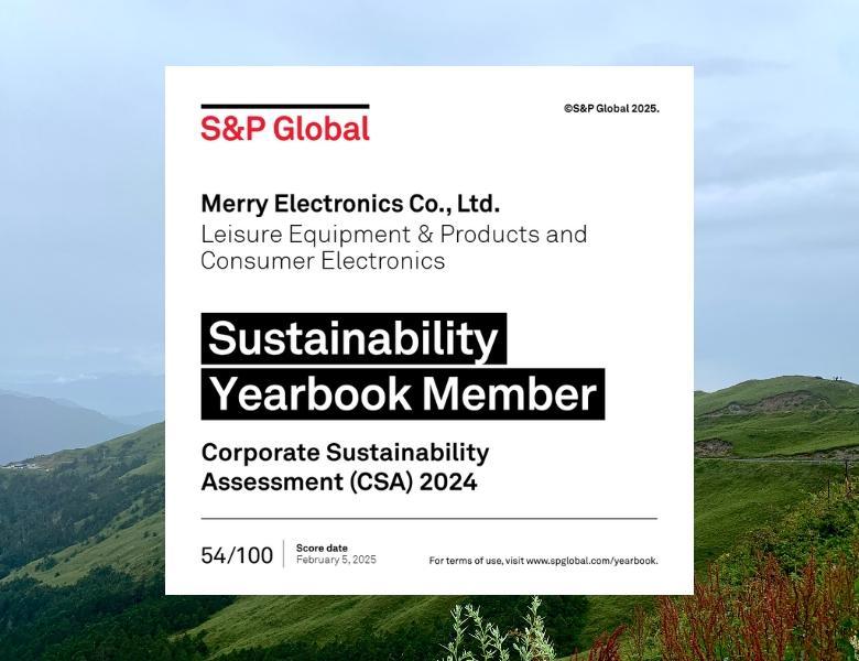 Merry Selected for S&P Sustainability Yearbook 2025 for the First Time ...